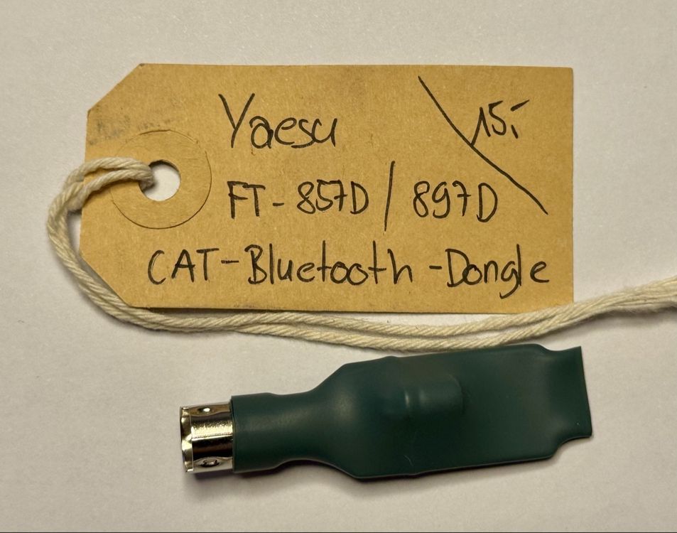 Yaesu FT-857D/897D CAT Bluetooth Dongle - Top Zustand! (Neu (gemäss ...