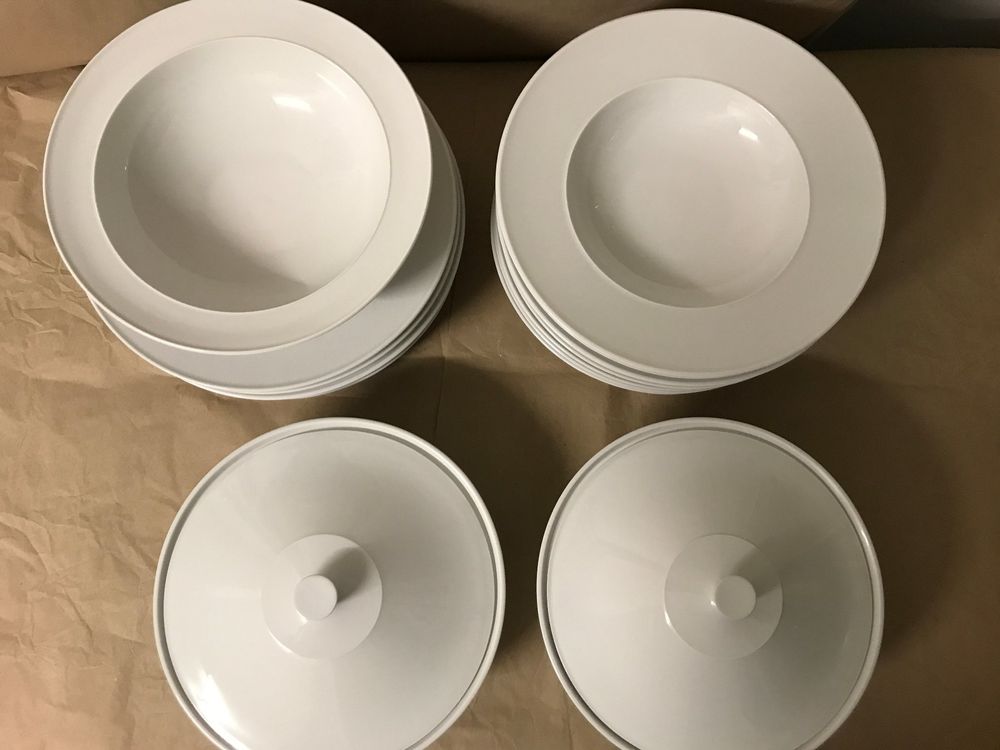 KPM BERLIN - Tafelservice - URANIA weiß - Neu (Neu (gemäss Beschreibung ...