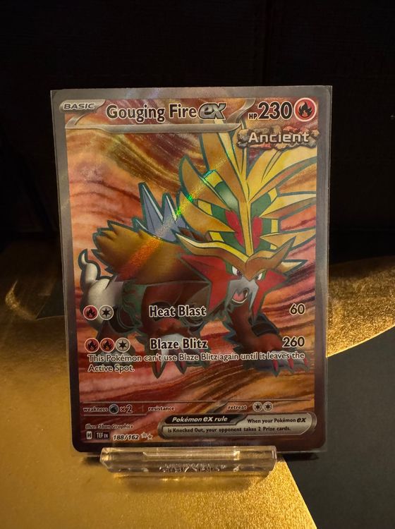 Gouging Fire ex 188/162 Pokemon (Neu (gemäss Beschreibung)) in ...