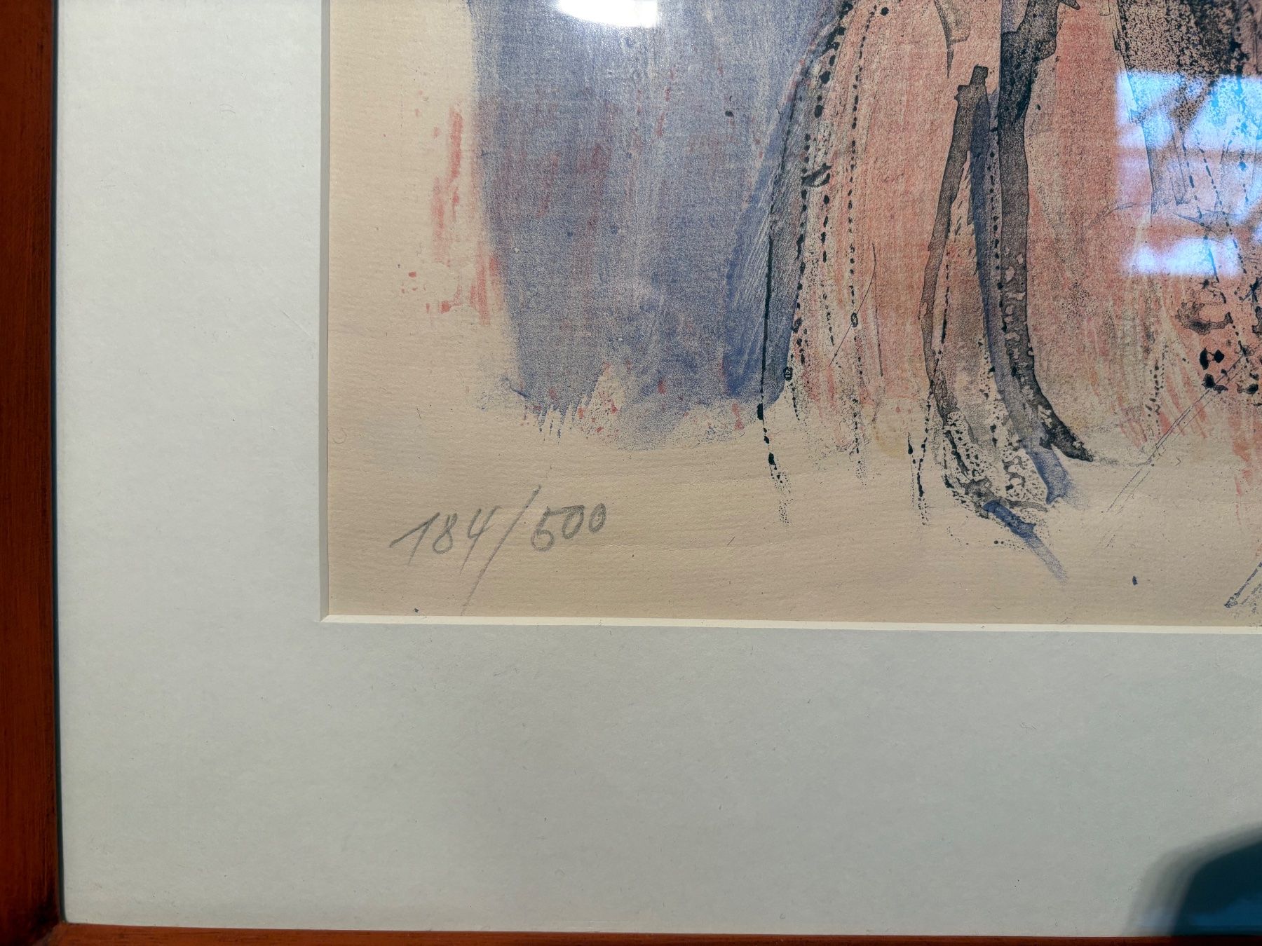 Original-Lithografie von Fritz Hug "Pferd" Handsigniert (Gebraucht) in ...