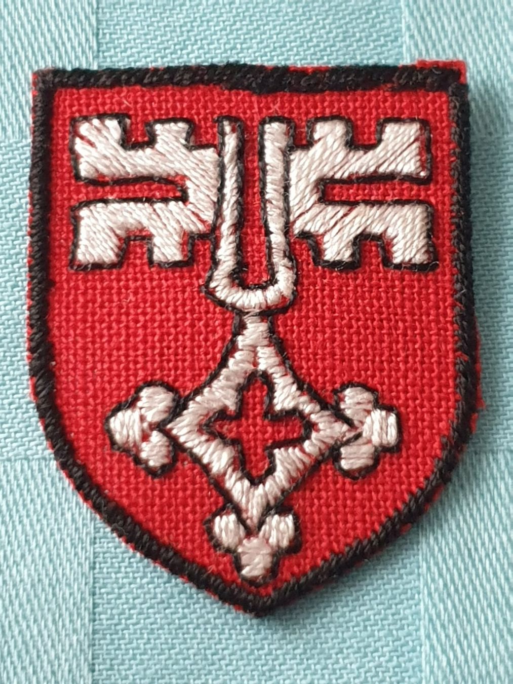 Vintage Badge Wappen Kanton Nidwalden ST. GALLER STICKEREI (Gebraucht ...
