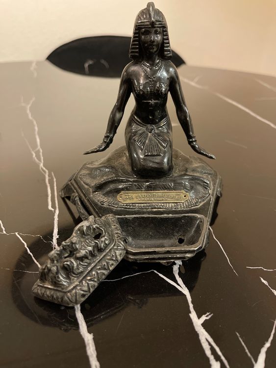 STATUE ÉGYPTIENNE DE L’EXPOSITION COLONIALE-PARIS 1931 (D'occasion) à ...