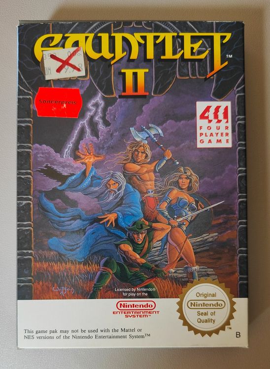 NINTENDO NES Gauntlet 2 OVP CIB | Kaufen auf Ricardo