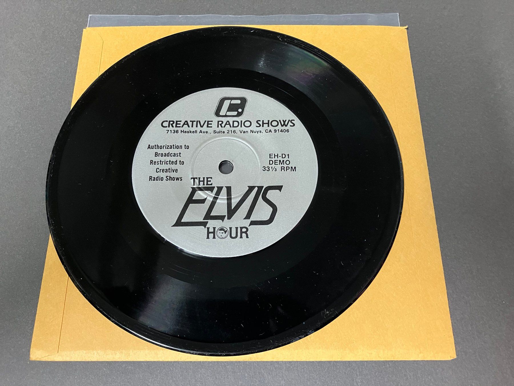 Elvis Presley / Single Memories of Elvis / USA Demo (Gebraucht) in ...