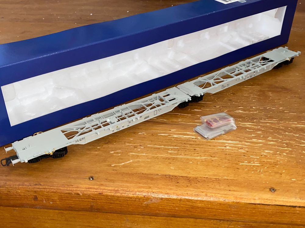 AEMA 101294-50 H0/DC Roco 66565 AAE Doppeltragwagen (Neu und ...