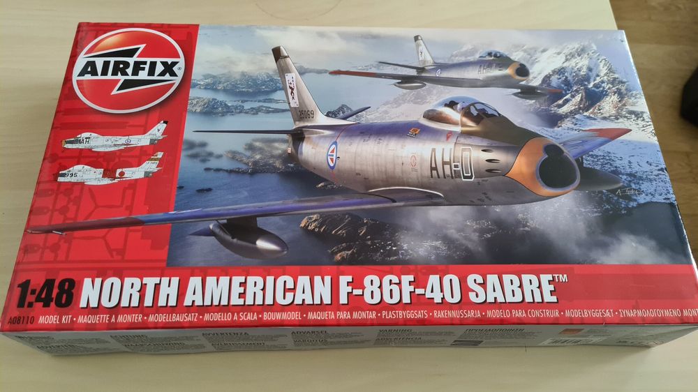 1:48 F-86 F-40 Sabre - Airfix A08110 (Neu (gemäss Beschreibung)) in ...