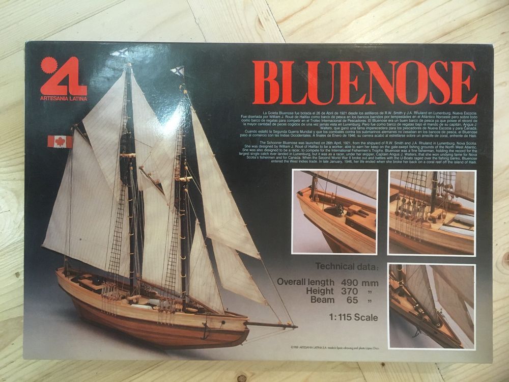 Modellbaukasten, Schiff, Bluenose | Kaufen auf Ricardo