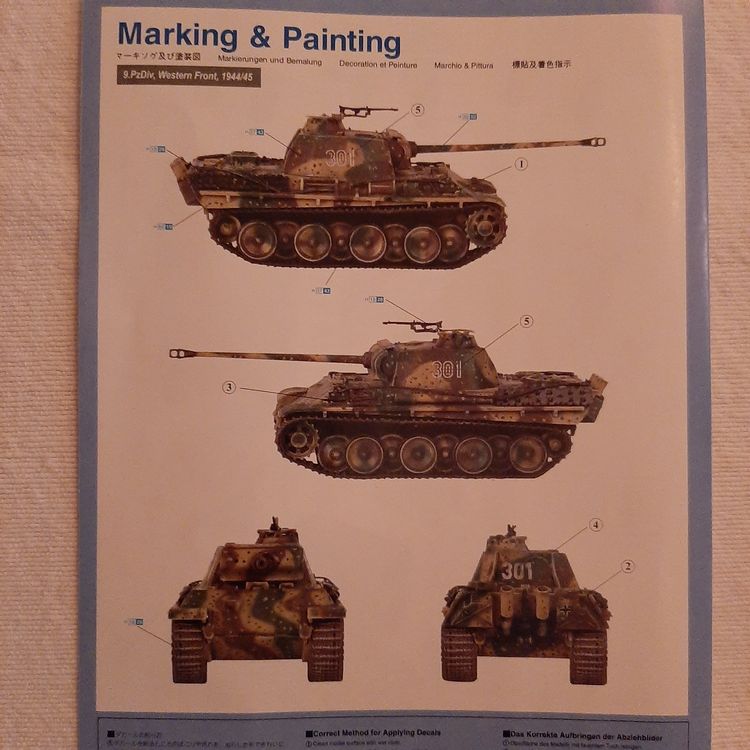 71 ... Sd.Kfz. 171 Panther G letzte Version ... Dragon 7206 (Neu ...