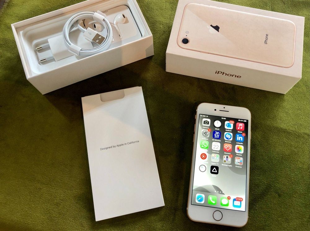 iPhone 8, 256 GB, Gold, OVP, Top Zustand | Kaufen auf Ricardo