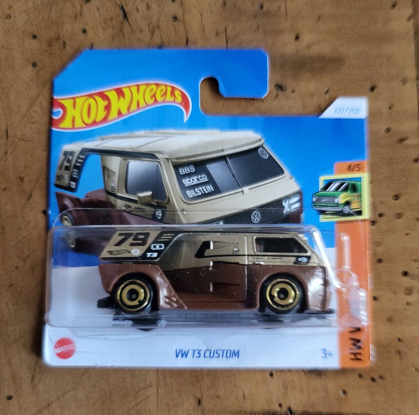 Hot Wheels VW T3 Custom BBS Sparco Bilstein (Neu und originalverpackt ...
