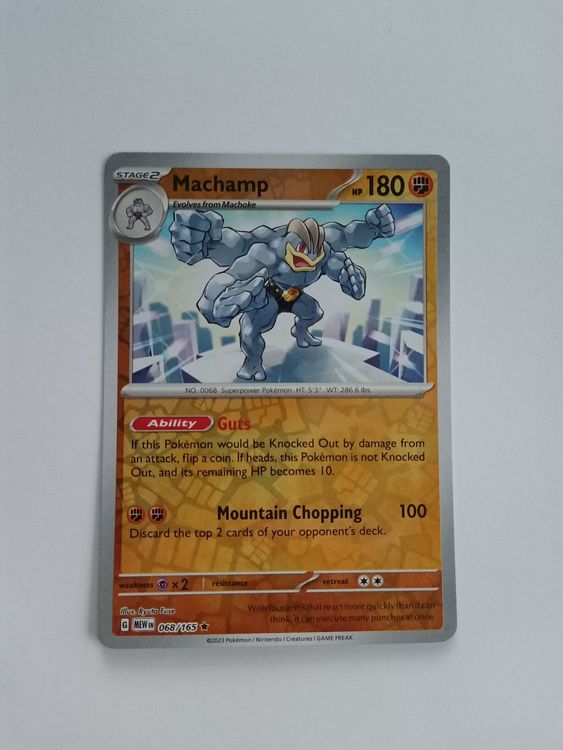 Machamp Machomei - REVERSE HOLO - Pokemon 151 Mew | Kaufen auf Ricardo