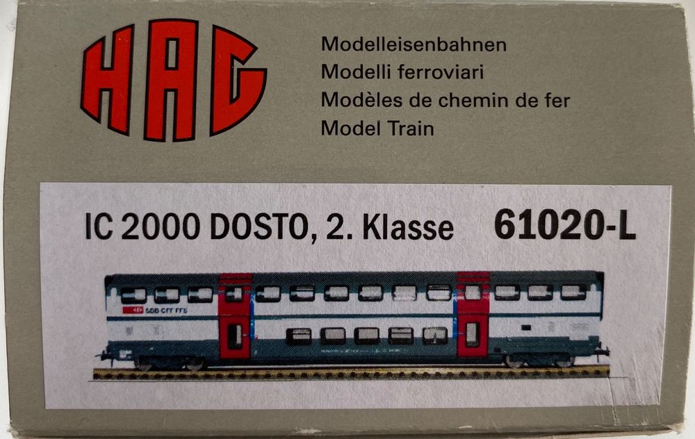 HAG 61020-L - SBB DOSTO IC2000 2. KLASSE | Kaufen auf Ricardo
