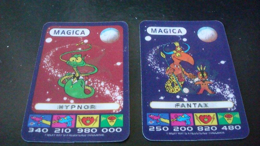 2 Spacix 2-D Sammelkarten 1996 Milky Way 5/12 10/12 | Kaufen auf Ricardo