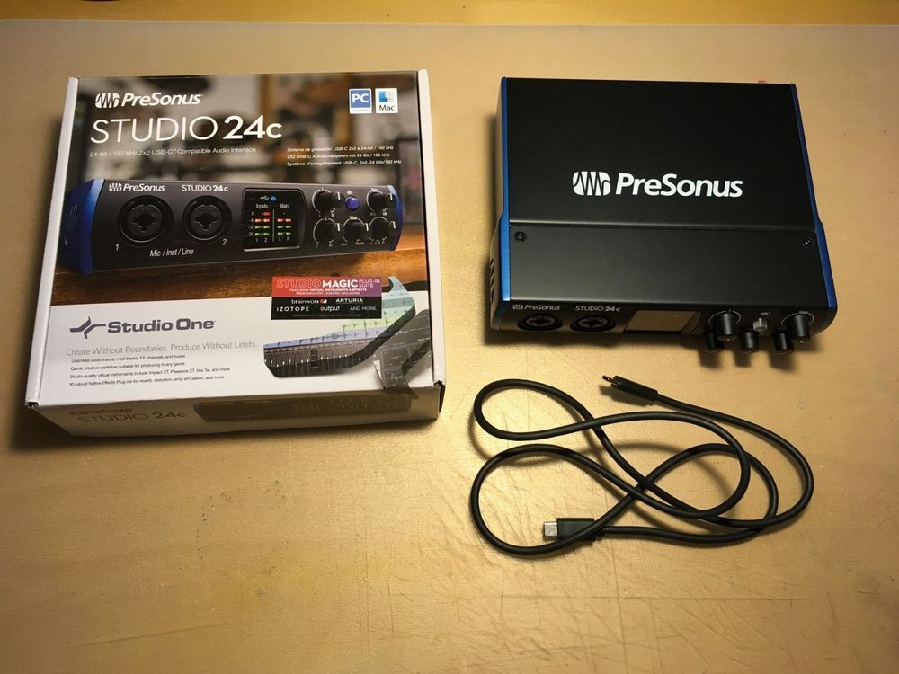 Presonus Studio 24c USBC Audio Interface (Gebraucht) in Kerzers für CHF ...