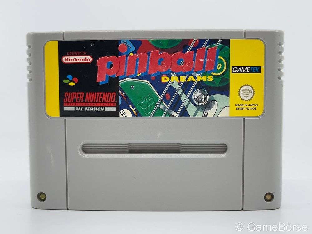 SNES Pinball Dreams PAL (Gebraucht) in Cham für CHF 9.9 – mit Lieferung ...