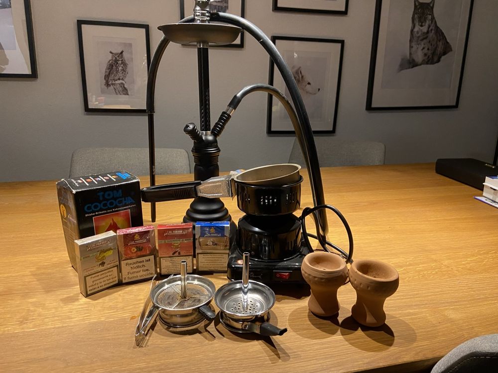 Shisha „El Keyif“ mit Zubehör (Gebraucht) in seengen für CHF 40 – mit ...