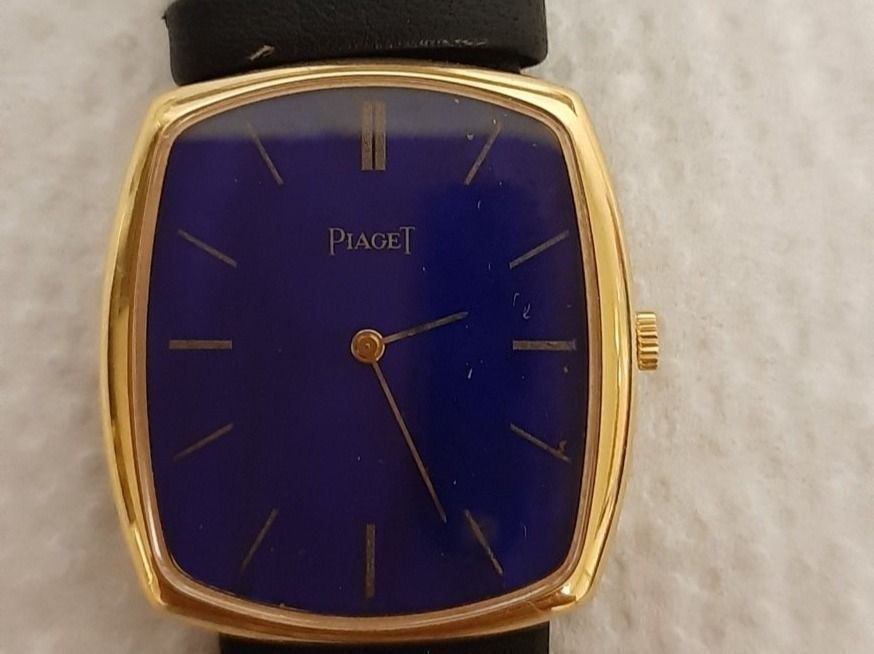Piaget Uhr Gold, Lapislazuli 9741 | Kaufen auf Ricardo