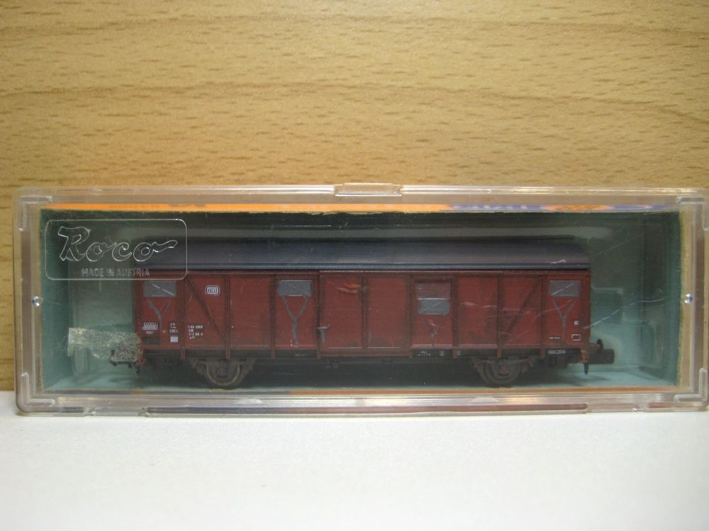 ROCO Schiebewandwagen gealtert DB neuwertig mit OVP | Kaufen auf Ricardo