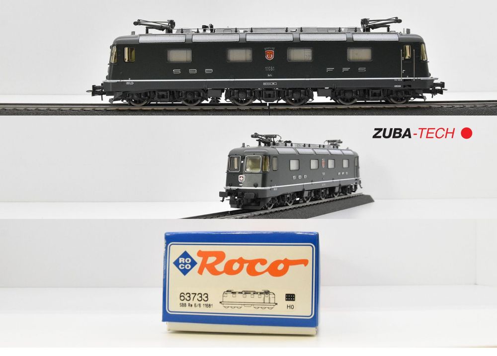 Roco 63733 E-Lok Re 6/6 der SBB, H0 GS Analog mit OVP | Kaufen auf Ricardo