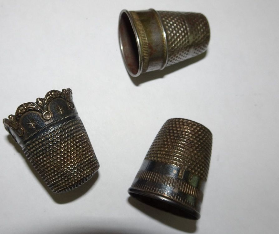 Fingerhut Fingerhüte silber alt vintage (Gebraucht) in Langnau am Albis ...
