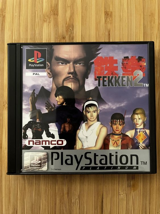 Sony PS1 Tekken 2 Platinum - 2 Discs, Komplett mit Box (Gebraucht) in Zürich für CHF 15 – mit ...