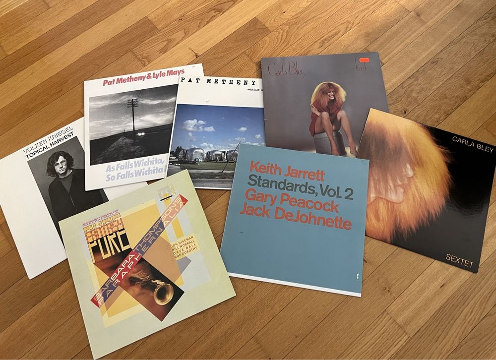 7 Vinyl LP - Jazz - Keith Jarrett, Pat Metheny, Carla Bley… (Neu ...