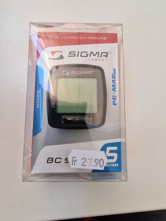 Sigma BC 5.12 Velocomputer | Kaufen auf Ricardo