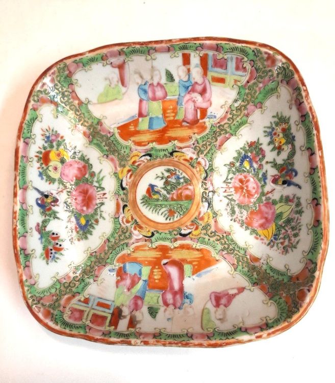 Belle coupe creuse porcelaine de Canton 19ème | Acheter sur Ricardo