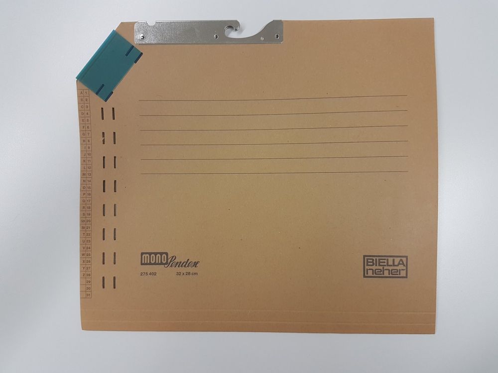 2 Regale für Hängeregister mit mono Pendex Hängemappen (Gebraucht) in ...