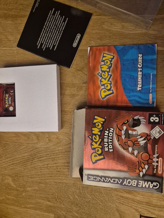 Pokemon Rubin Edition - Game Boy Advance - Komplett (Gebraucht) in ...