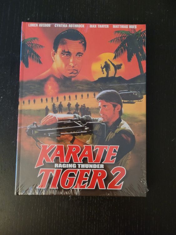 Karate Tiger 2 Mediabook mit Loren Avedon Cynthia Rothrock (Neu und originalverpackt) in ...