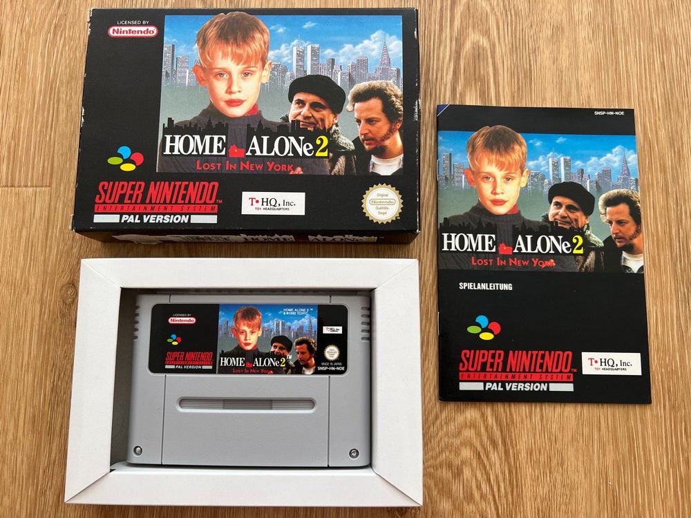 Home Alone 2: Lost in New York OVP für Nintendo SNES **TOP** | Kaufen ...