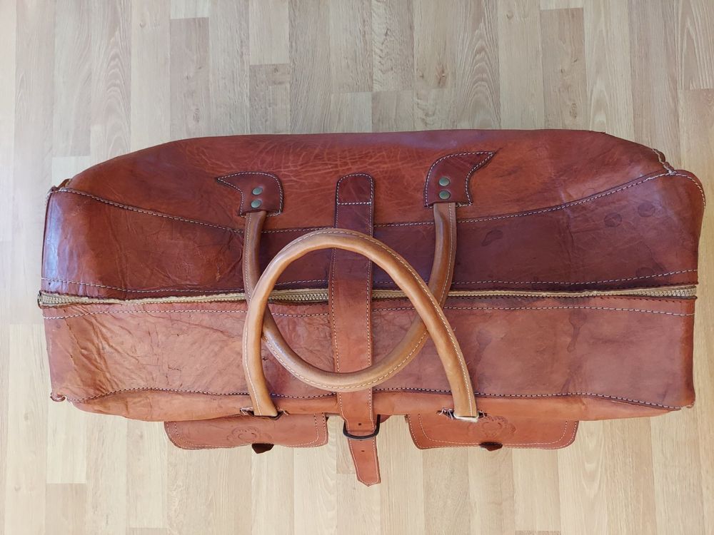 Reisetasche, echt Leder (Neu (gemäss Beschreibung)) in Suhr für CHF 79 ...