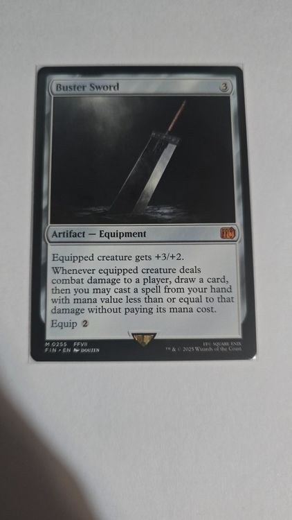 MTG Buster Sword Final Fantasy mint (Neu (gemäss Beschreibung)) in ...