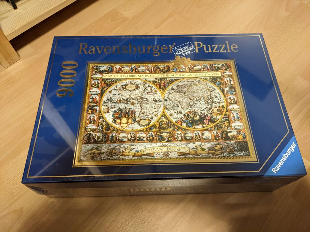 Ravensburger Puzzle: Grosse Weltkarte, 1611, 9000 Teile (Neu und ...