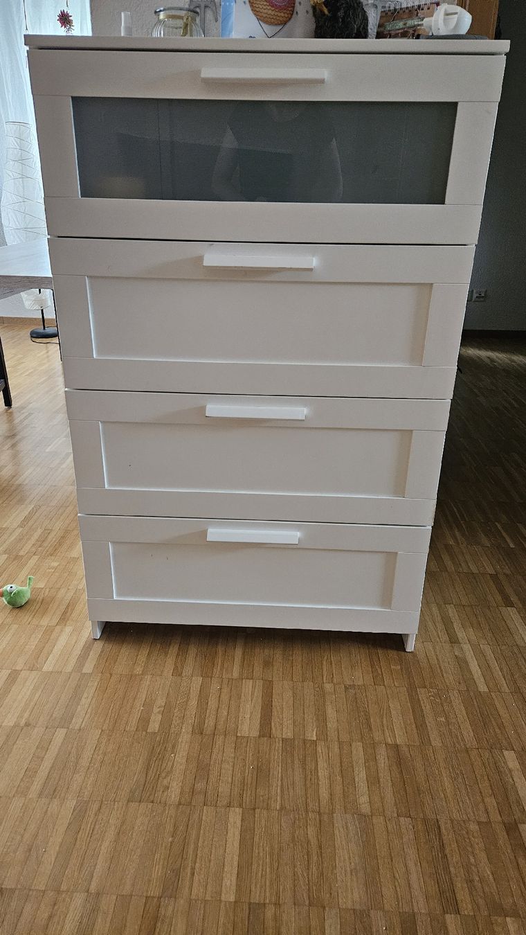 Ikea Hemnes Kommode, 4 Schubladen, Weiss - guter Zustand! (Gebraucht) in Müllheim Dorf für CHF ...