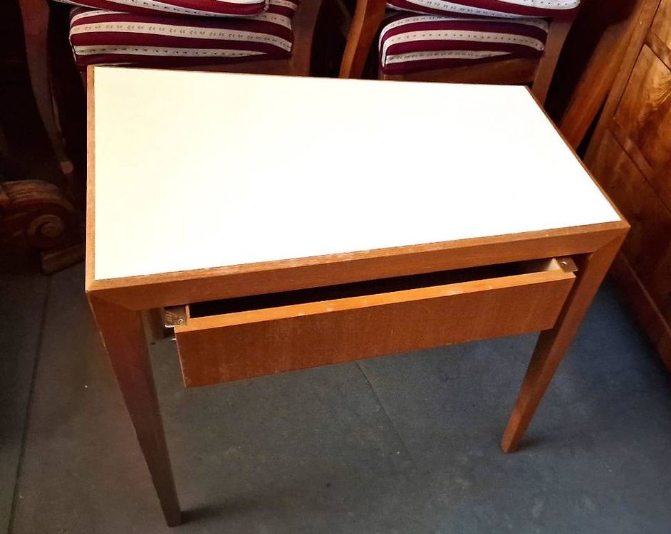 Vintage Nachttisch asymetrisch von Möbel Simmen 1956 (Gebraucht) in ...