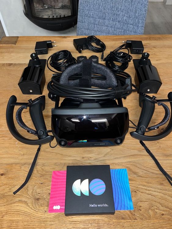 Valve Index VR Headset and extension cables - Complete Set (Gebraucht ...