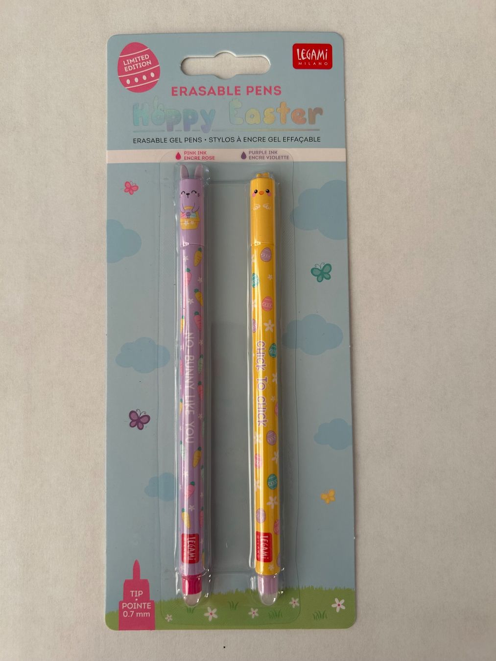 Legami Set Pâques Hoppy Easter Edition limitée (Neuf avec emballage d ...