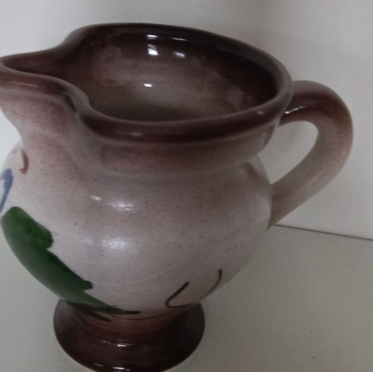 Hübsche Vintage Keramik Milchkanne Krug | Kaufen auf Ricardo