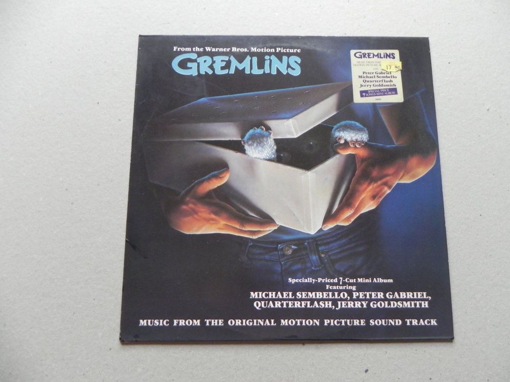 LP Film Soundtrack Gremlins 1984 Musik von Jerry Goldsmith | Kaufen auf ...