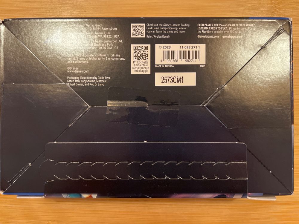 Disney Lorcana Ravensburger Box Display EN 02 OVP und sealed (Neu und ...