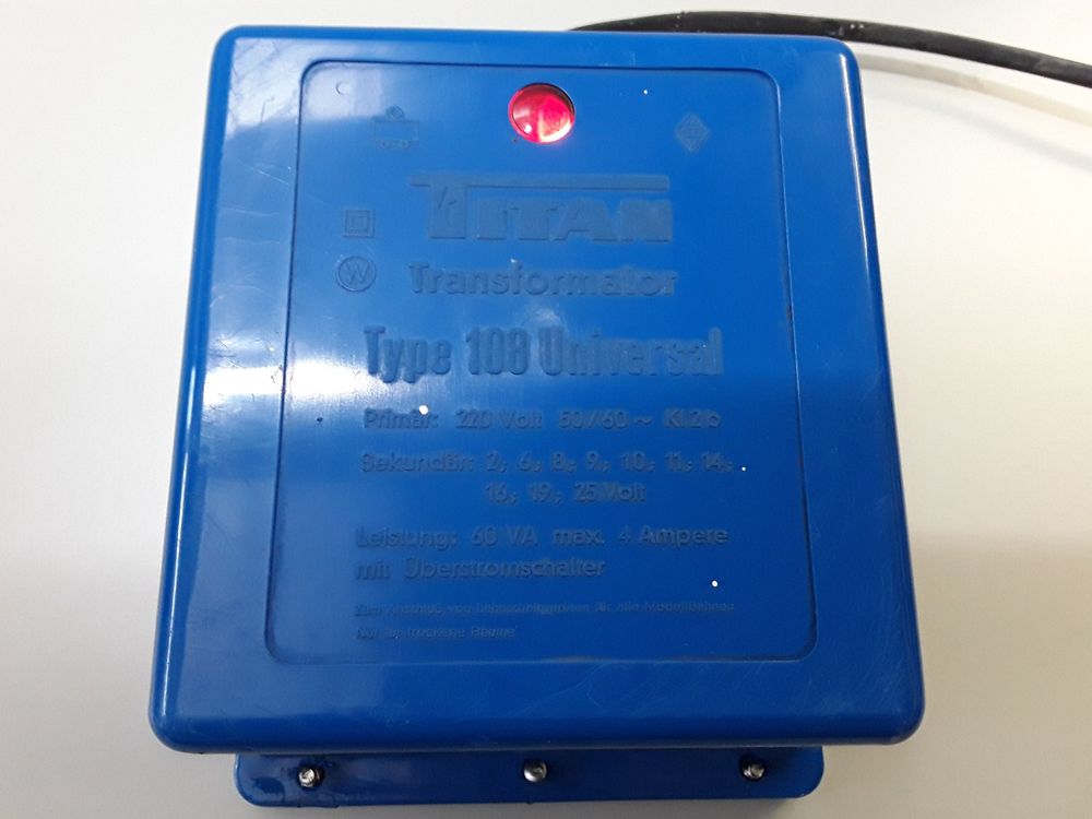 TITAN _ Trafo _ TransoTransformator _ Type 108 Universal | Kaufen auf ...