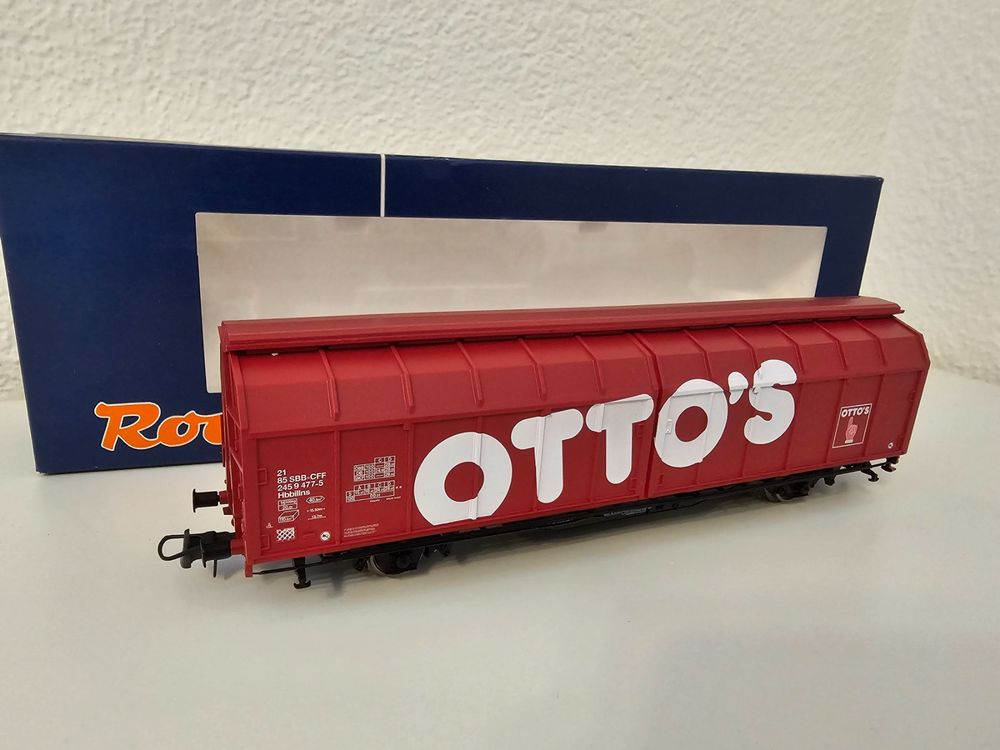 Roco 66435 - SBB Hbbillns Schiebewandwagen Otto's H0/DC (Gebraucht) in ...