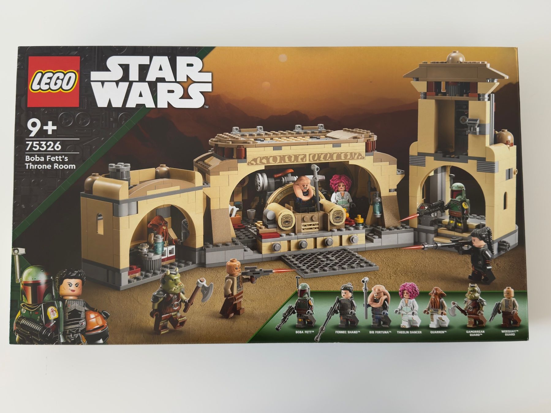 LEGO 75326 Star Wars La salle du trône de Boba Fett (Neuf avec ...