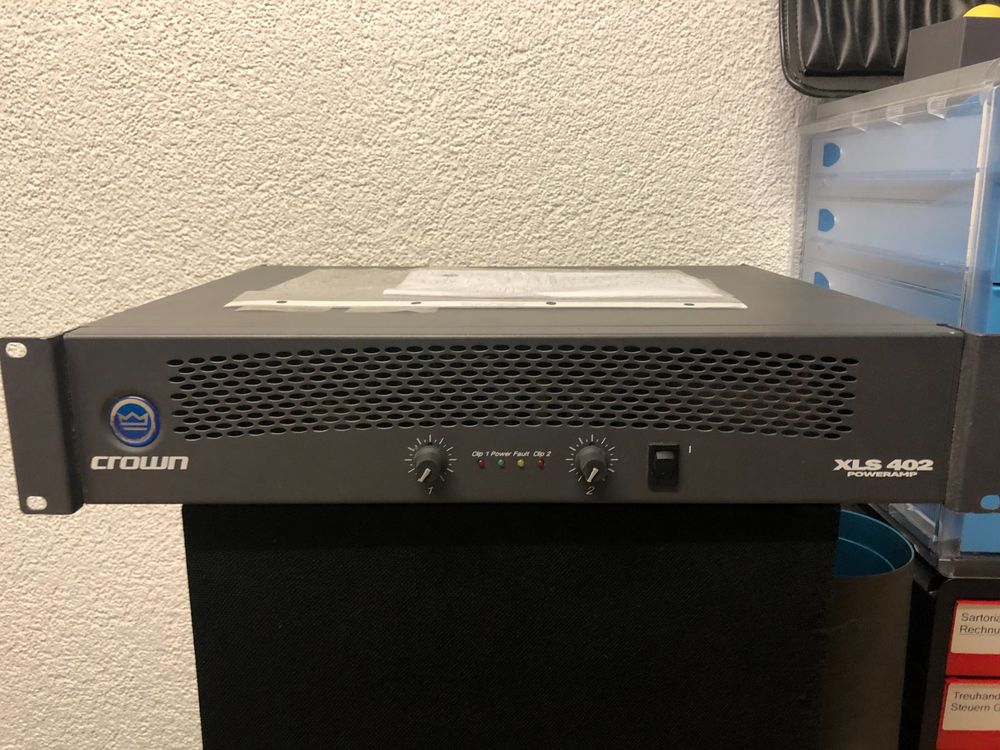 Crown XLS402 Power Amp Baureihe XLS Endstufen (Gebraucht) in Bremgarten ...
