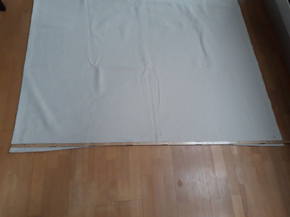 Stoff Meterware ca. 2.20m Länge x 1.55m Breite wie Velour (Gebraucht ...