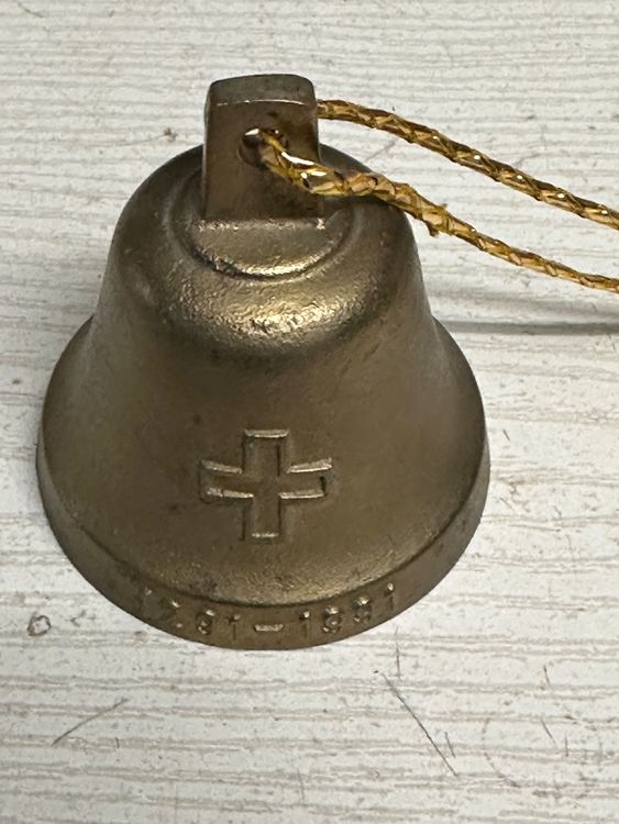 Messingglocke Glocke Schweiz Souvenir Vintage 🔔 (Gebraucht) in ...