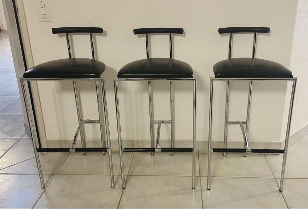 3 Tokyo Hocker von Rodney Kinsman für Bieffeplast, 1985 (Gebraucht) in ...