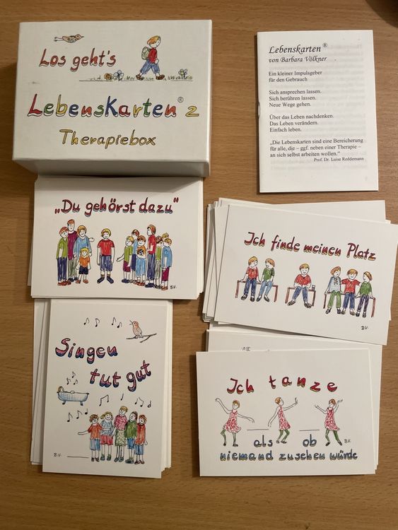 1 Schachtel Lebenskarten von Barbara Völker (Gebraucht) in für CHF 15.9 ...